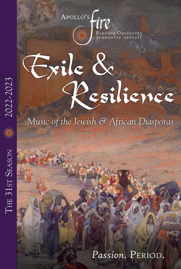 EXILE & RESILIENCE: Music of the Jewish & African Diasporas – Apollo's Fire